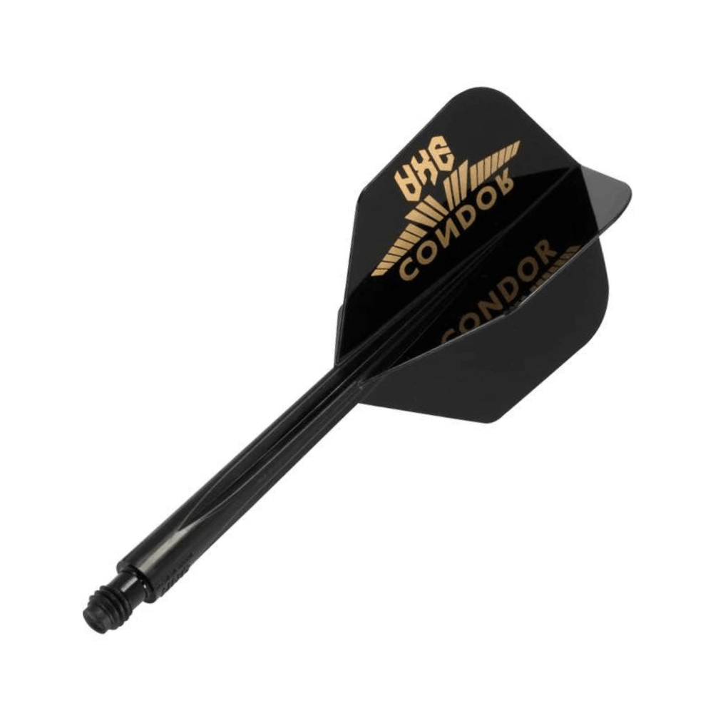 Condor Axe Flight System Logo Black Gold - Small – Dartgarage